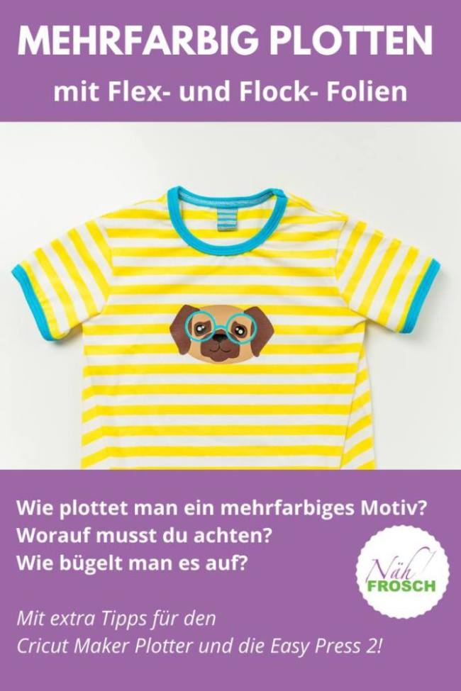 Mehrfarbig plotten und aufbügeln: So gehts!