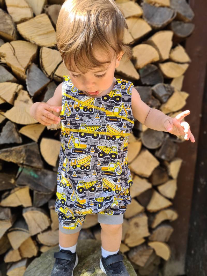 Baby Strampler nähen - Schnittmuster Strampler BUMI | Nähfrosch