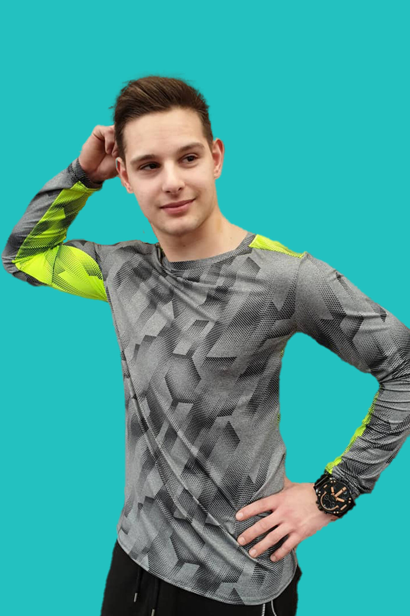 Sport Shirt mit Mesh-Einsatz nähen: Das Schnittmuster Herren Shirt PELUH