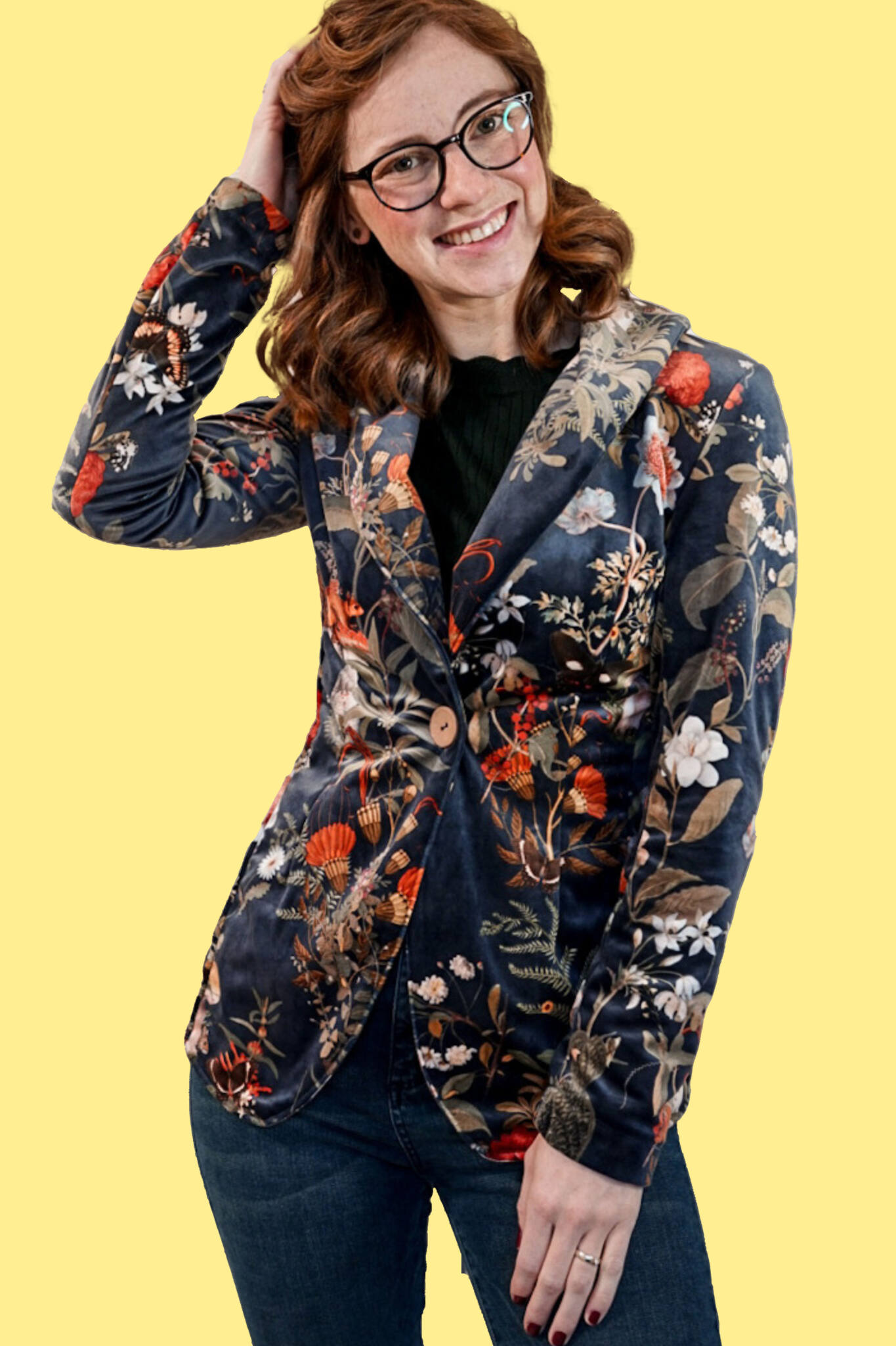 Blazer nähen - Schnittmuster Jacke WANITA - Nähfrosch